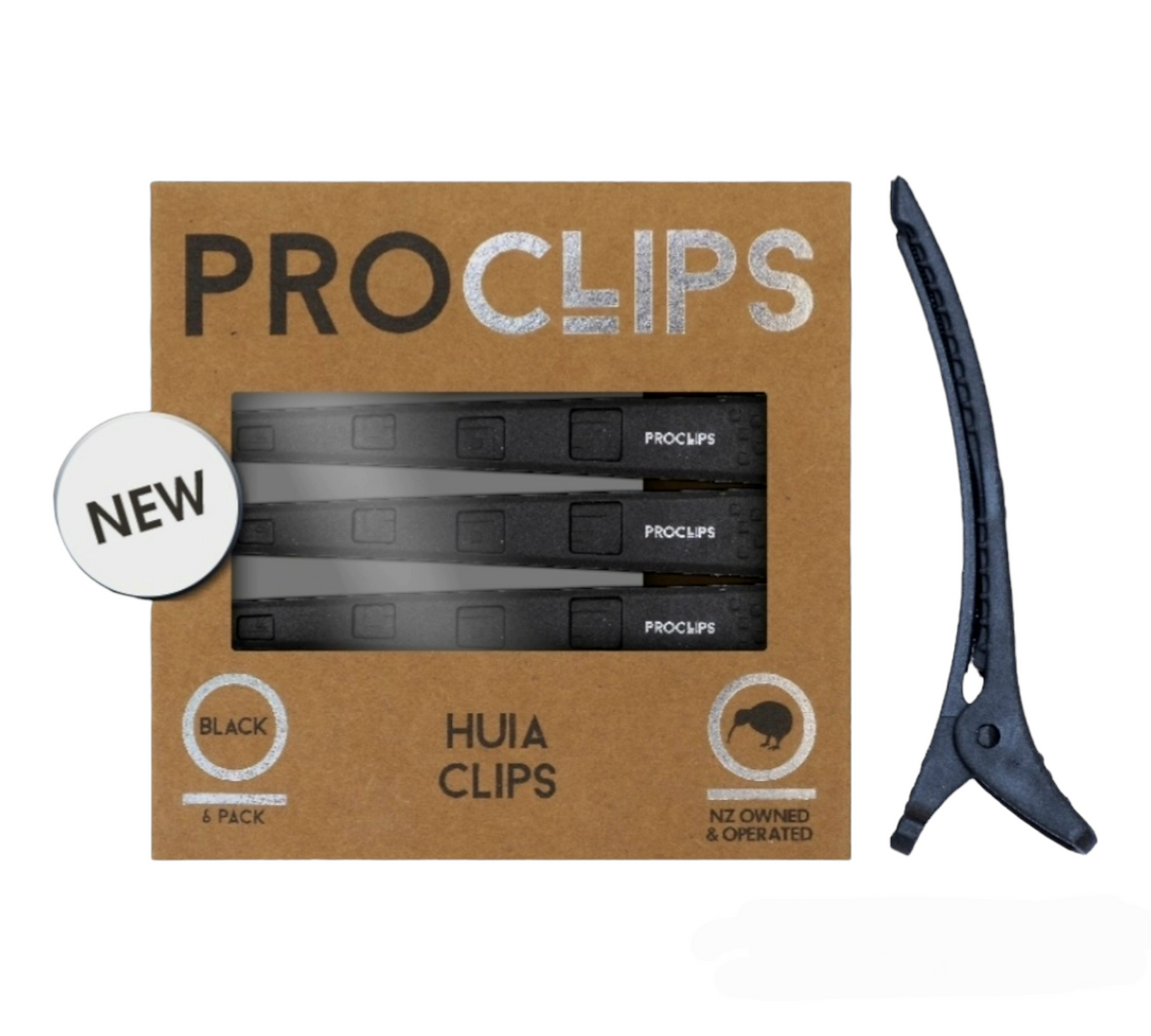PROCLIPS • Hair Sectioning Clips - Set x6 – STYLECOM.NZ